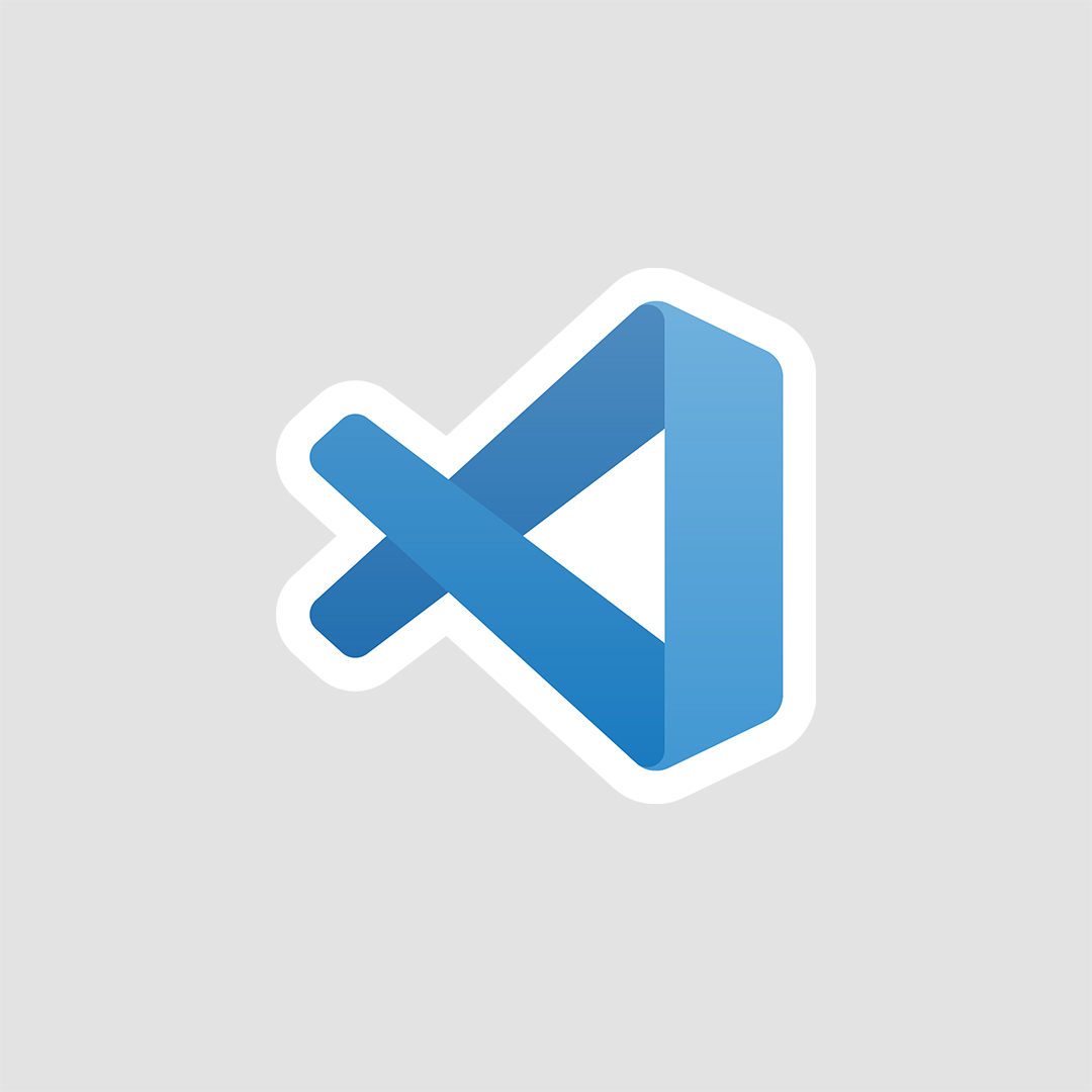 خرید استیکر لوگوی VSCode | استیکت